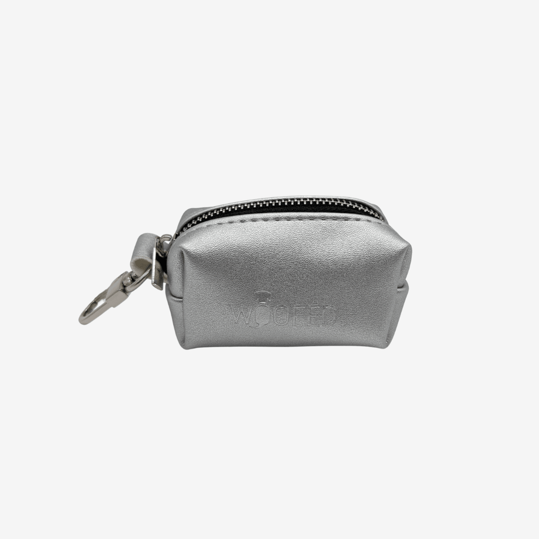Silver Glam poop bag dispenser